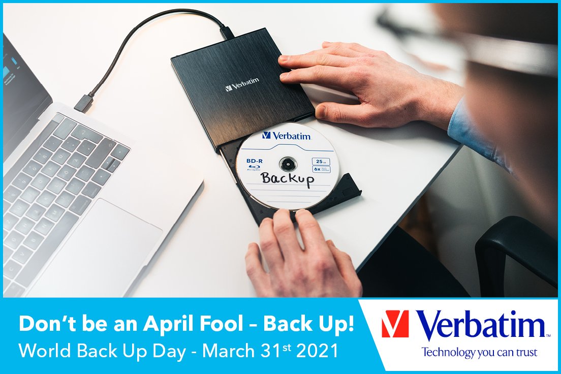 Don’t be an April Fool – Back Up! World Back Up Day 2021 – PMD Data ...