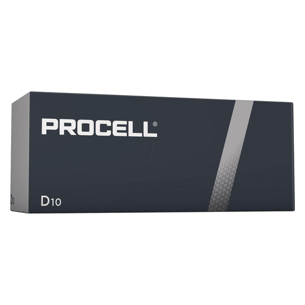 Duracell Procell D Cell Alkaline Battery - 10 Pack (PC1300) – PMD Data ...